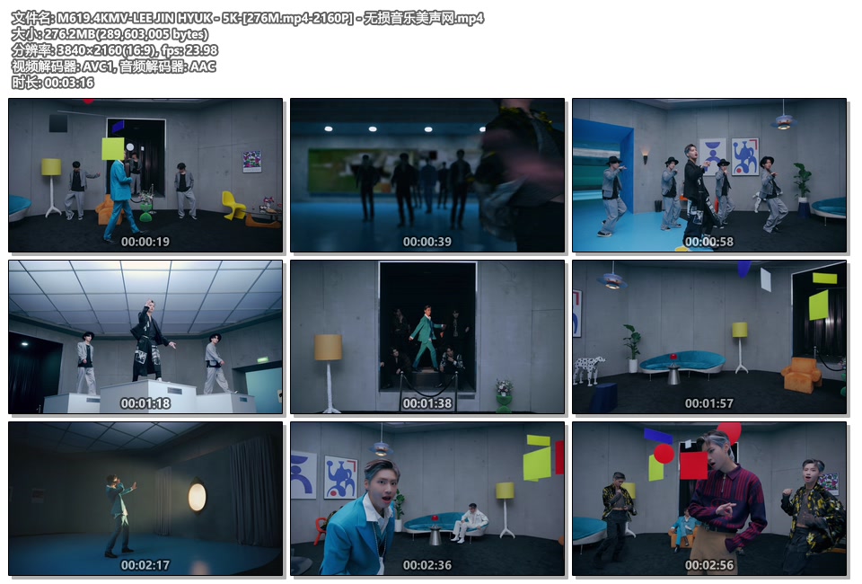 4KMV-LEE JIN HYUK - 5K-[276M.mp4-2160P] - 无损音乐_5.1声道音乐_4KMV_超清MV_下载 - 无 ...