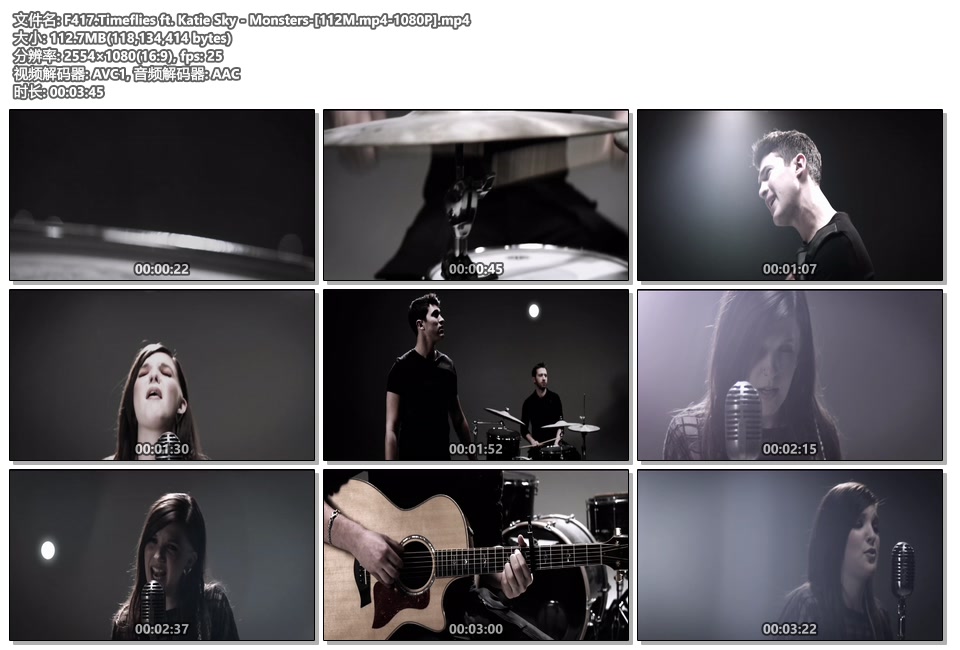 Timeflies ft. Katie Sky - Monsters-[112M.mp4-1080P] - 无损音乐_5.1声道音乐_4KMV ...