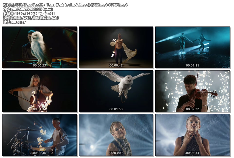Clean Bandit - Tears (feat. Louisa Johnson)-[90M.mp4-1080P] - 无损音乐_5.1 ...