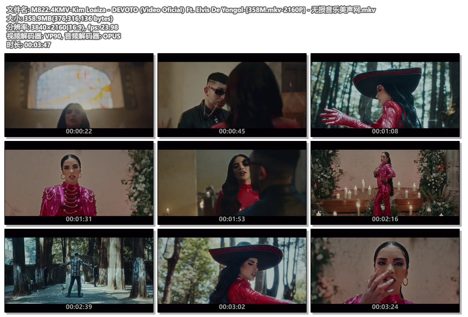 4KMV-Kim Loaiza - DEVOTO (Video Oficial) Ft. Elvis De Yongol-[358M.mkv ...