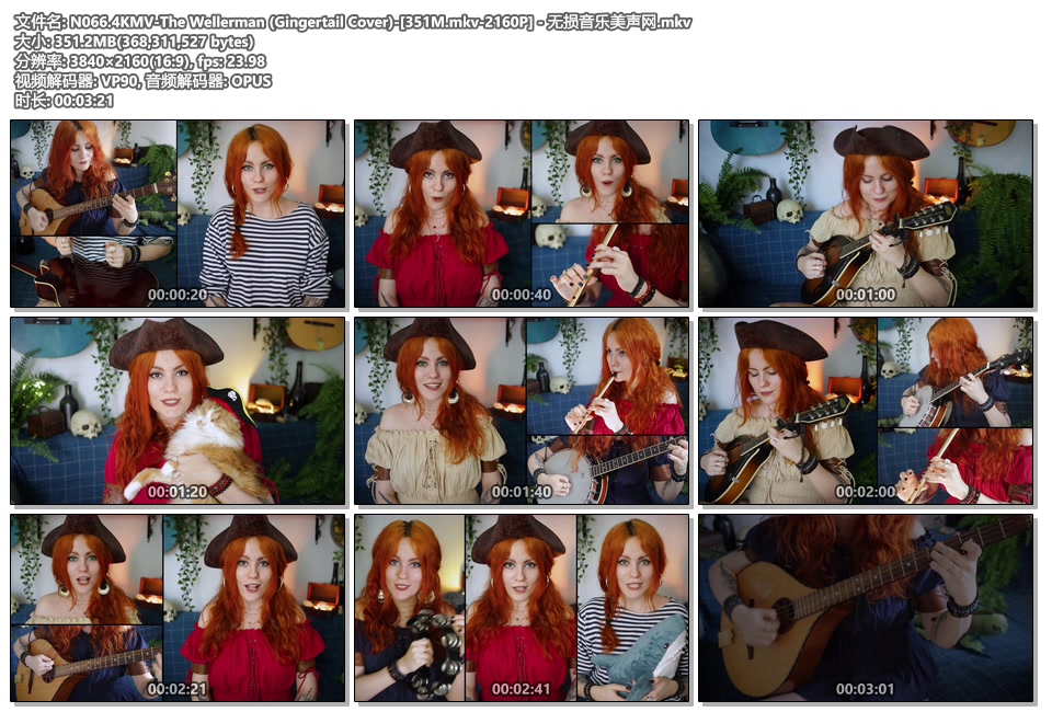 4KMV-The Wellerman (Gingertail Cover)-[351M.mkv-2160P] - 无损音乐_5.1声道音乐 ...