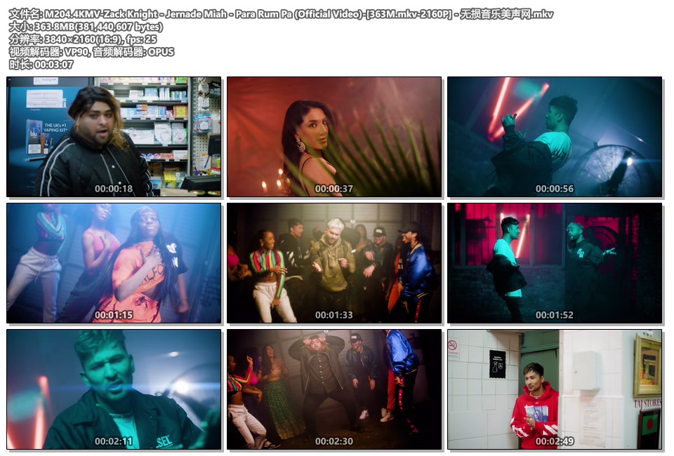 4KMV-Zack Knight - Jernade Miah - Para Rum Pa (Official Video)-[363M ...