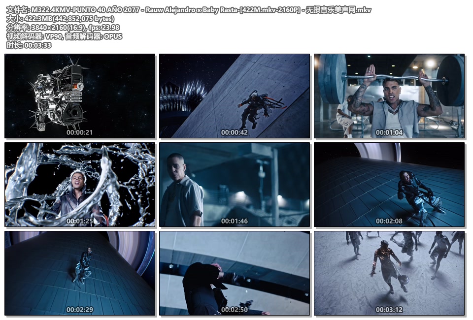 4KMV-PUNTO 40 AÑO 2077 - Rauw Alejandro x Baby Rasta-[422M.mkv-2160P ...